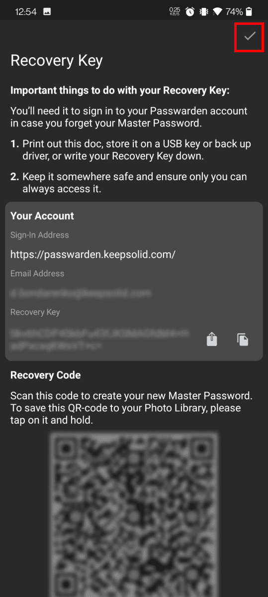 How to Change Or Recover Master Password | Passwarden by KeepSolid